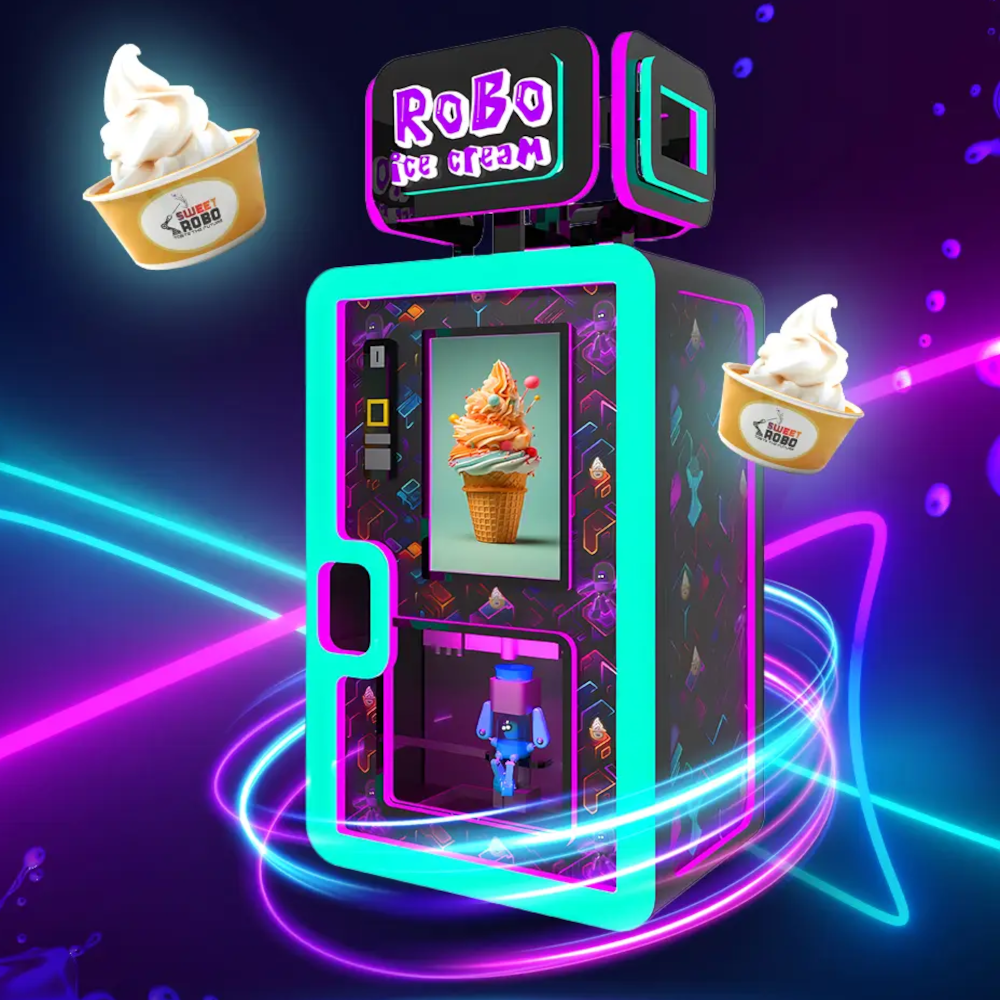 Sweet Robo, Robo Ice Cream – The Future of Soft Serve Vending – VendingFair